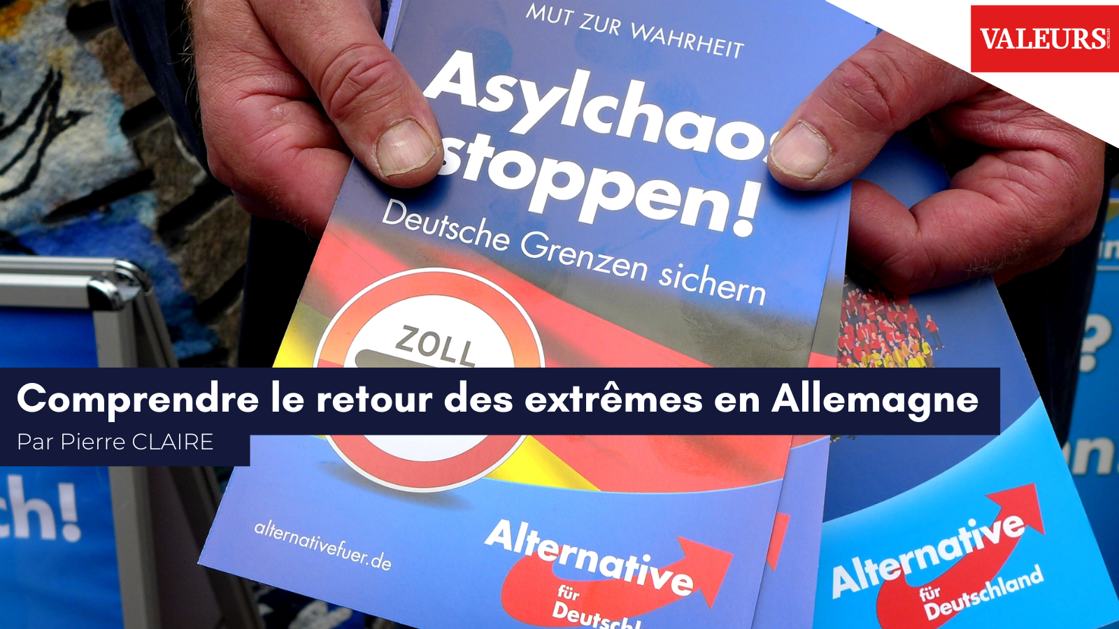 Pierre Clairé pour Valeurs Actuelles : « Comprendre le retour des ...
